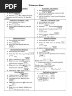 Using The Linear Regression Functions On Your TI-84 Plus Calculator | PDF | Regression Analysis ...