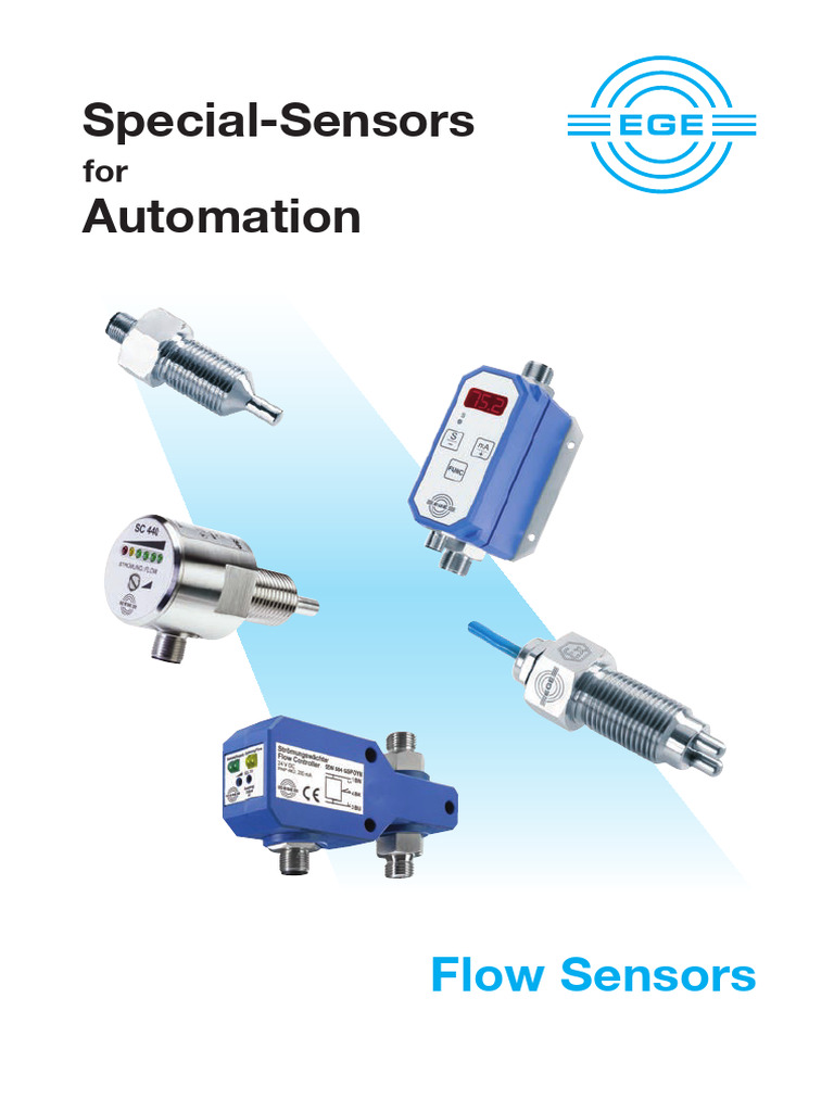 EGE Flow Sensors | PDF | Corrosion | Pipe (Fluid Conveyance)
