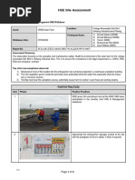 Hose Reel Inspection Checklist | PDF | Manufactured Goods | Equipment