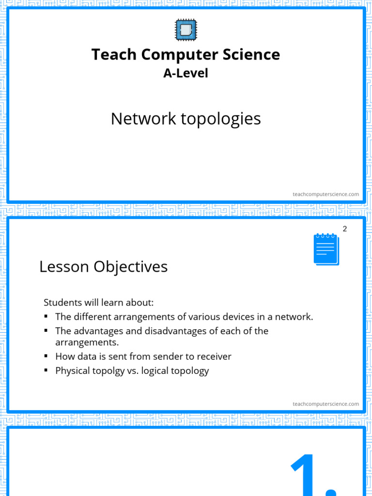 A-Level Presentation - 20 Network Topologies | PDF | Network Topology ...