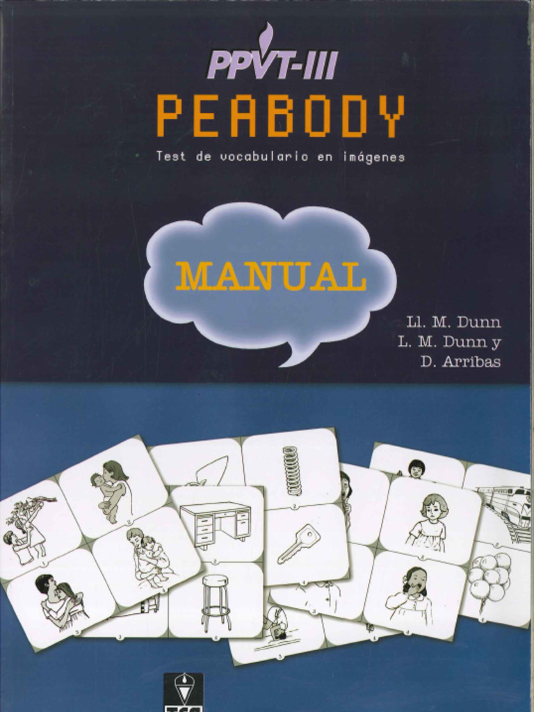 PPVT III Peabody Manual | PDF