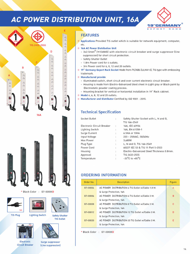 G7-00006.pdf ราง outlet | PDF