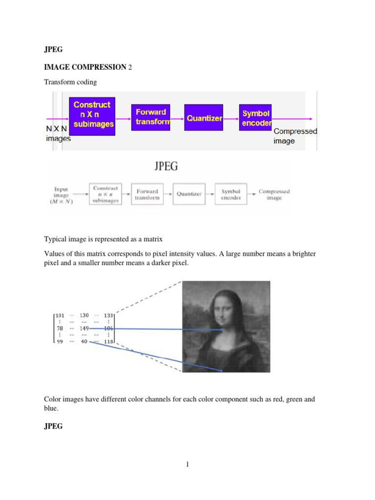 Image Compression | PDF | Data Compression | Contrast (Vision)