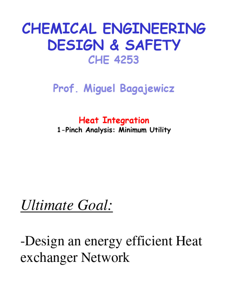 Heat Integration Pinch Analysis 1 | PDF | Heat Transfer | Boiler