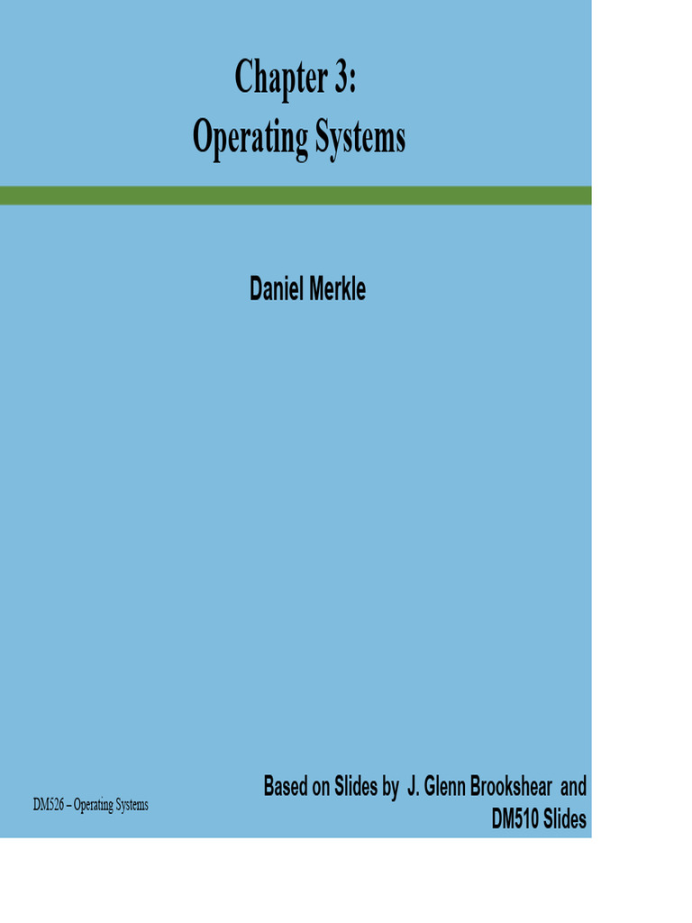 Strategy Selection Os Pdf Operating System Process Computing