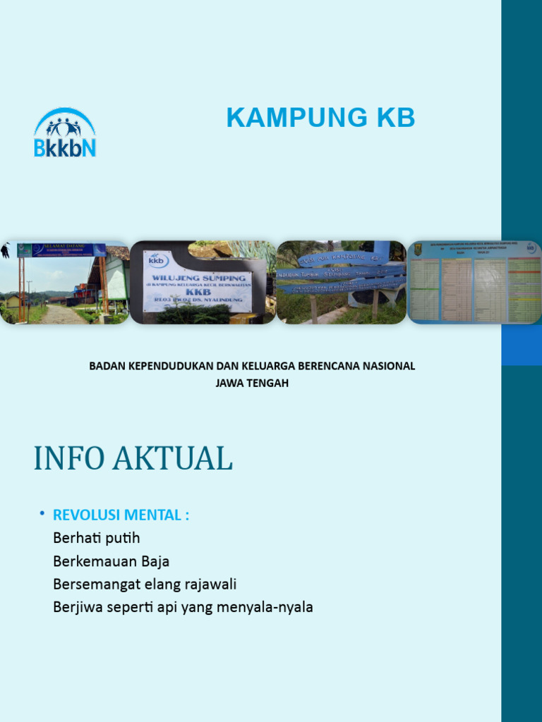 Kampung KB | PDF