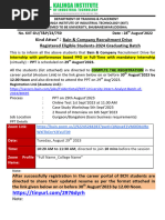 Dhee Coding Lab__2025 Batch_SVEC_Notification | PDF | Educational ...