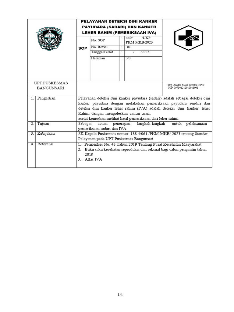 Sop Sadari Iva | PDF