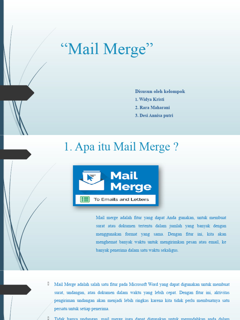 Mail Merge | PDF