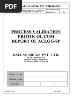 Process Validation Protocol | PDF | Verification And Validation | Quality Assurance