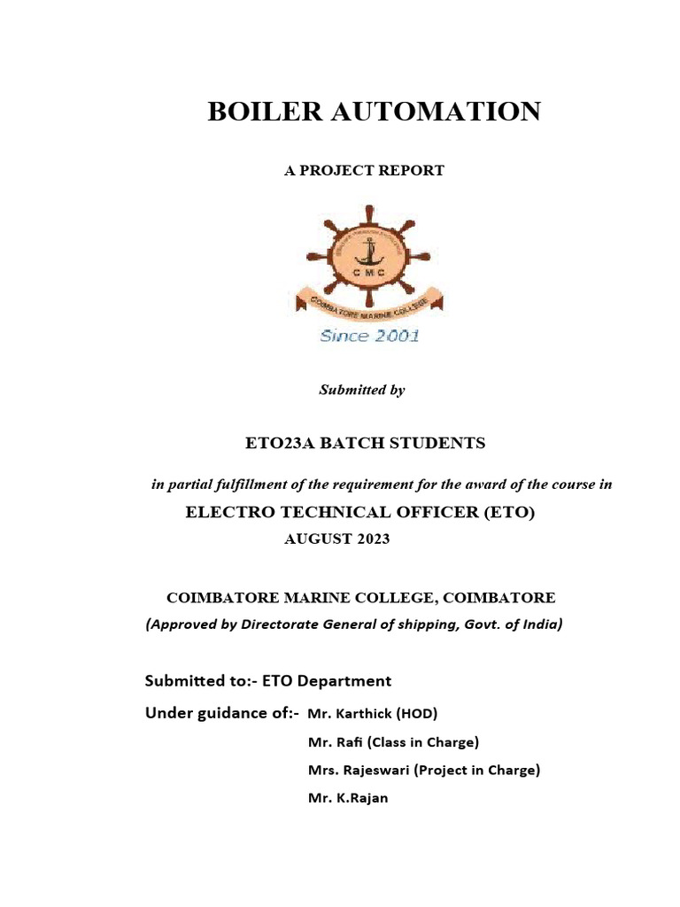 Eto23a - Boiler Automation | PDF | Automation | Relay