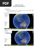 Manual Guide Pembuatan Peta Tapak Proyek 1 | PDF