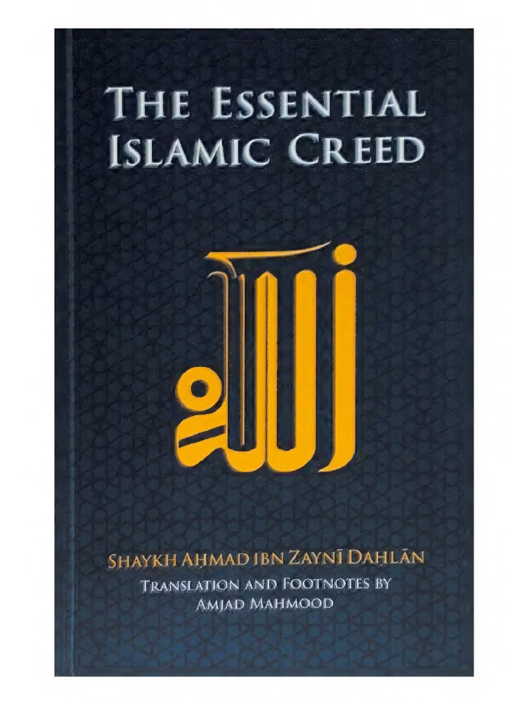 The Essential Islamic Creed - Qissaofislam | PDF | God In Islam | Tawhid