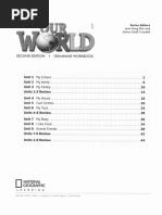 Our World 1 Workbook (2nd Edition) | PDF | Sky | English Language
