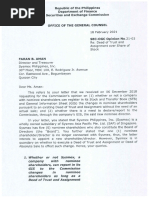 SEC MC No. 07-19 - Guidelines On OPC | PDF | Trust Law | Corporations