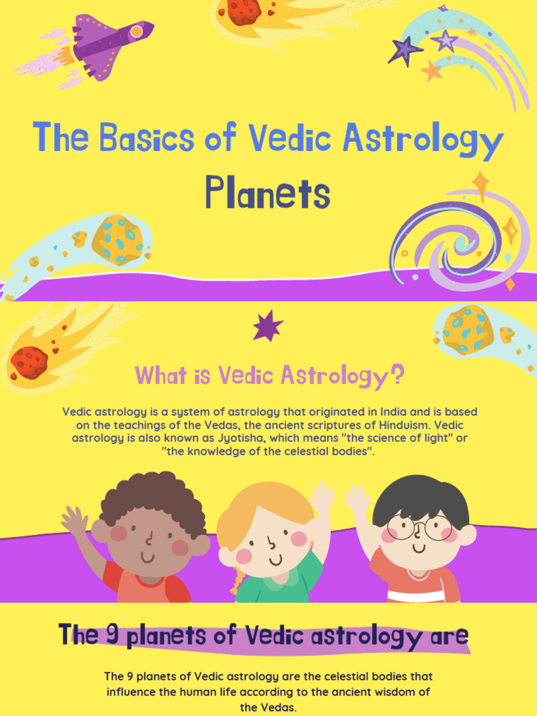 The 9 Planets of Vedic Astrology: A Guide To Their Meanings and Influences | PDF | Planets In ...