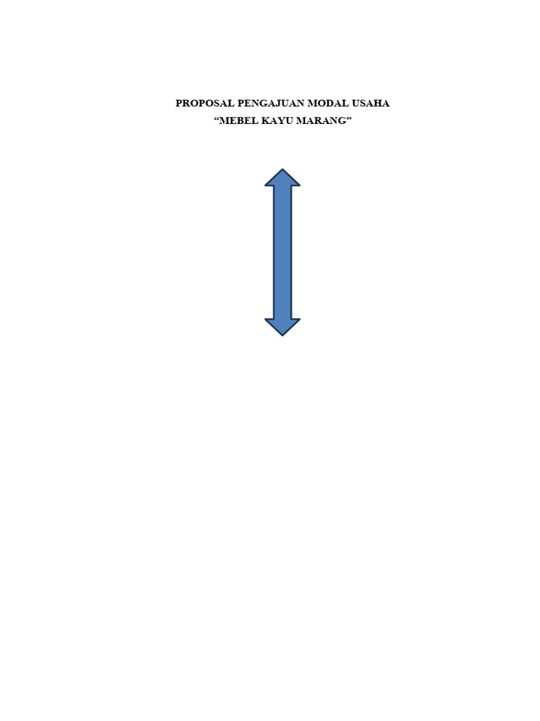 Proposal Pengajuan Modal Usaha Mebel Kay | PDF Proposal Pengajuan Modal Usaha Mebel Kay | PDF
