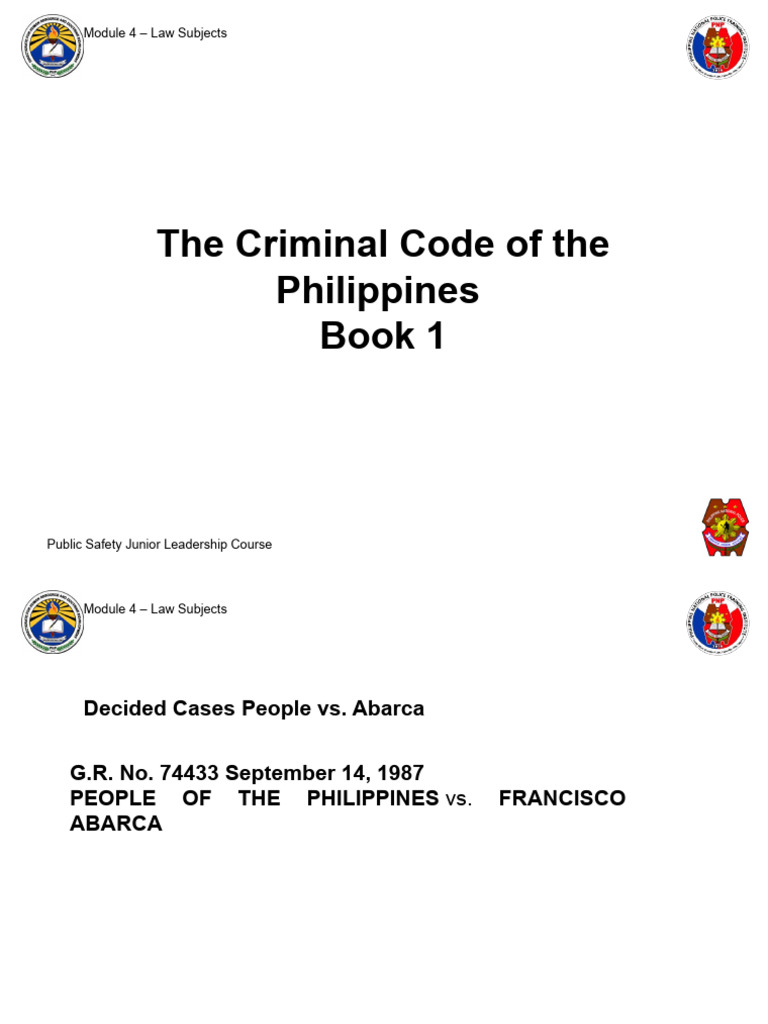 Criminal Law I Review Pdf Criminal Law Crimes