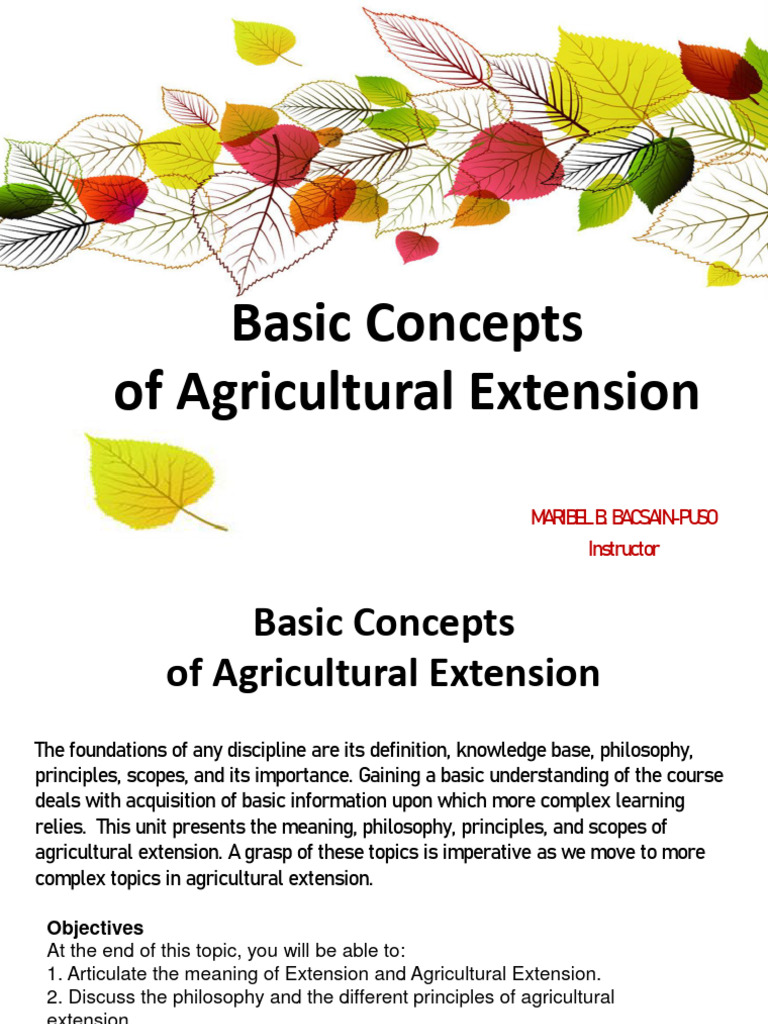 Basic Concept of AGEX | PDF | Curriculum | Cognition