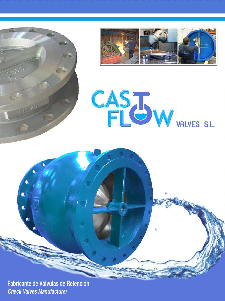 Castflow Valves 2014-0 | PDF | Ingeniería mecánica | Ciencias fisicas