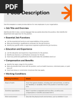 Job Description Acknowledgement | PDF