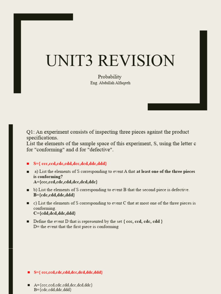 Unit 3 | PDF | Mathematics | Science