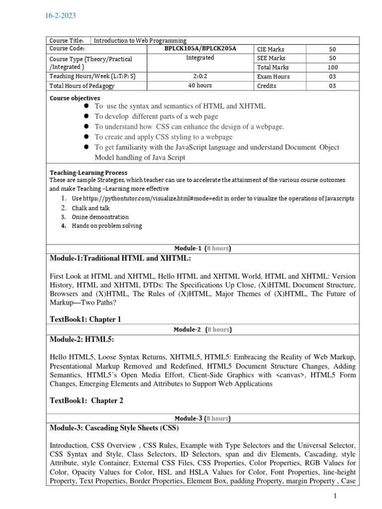 Rahul Shetty | PDF | Html Element | Html