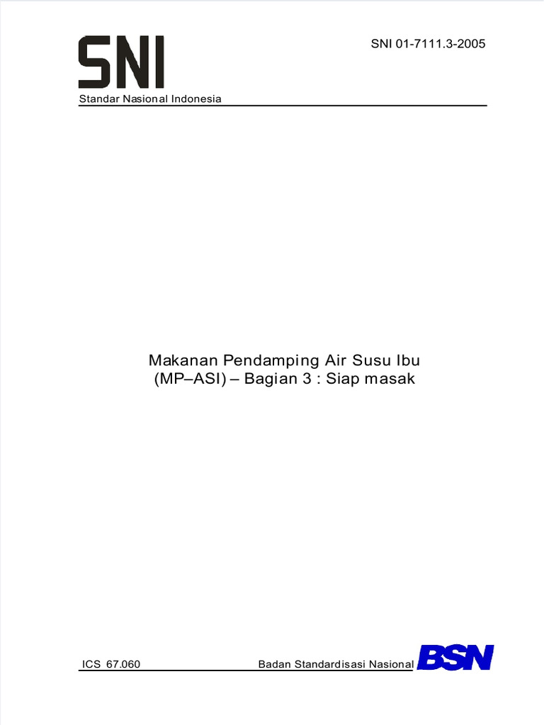 Dokumen - Tips - Sni 01 71113 2005 Makanan Pendamping Asisiap Masak ...