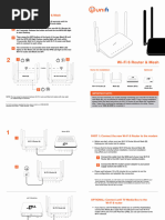 WiFi 6 EasyMesh AR2140 Manual | PDF | Wi Fi | Data Transmission