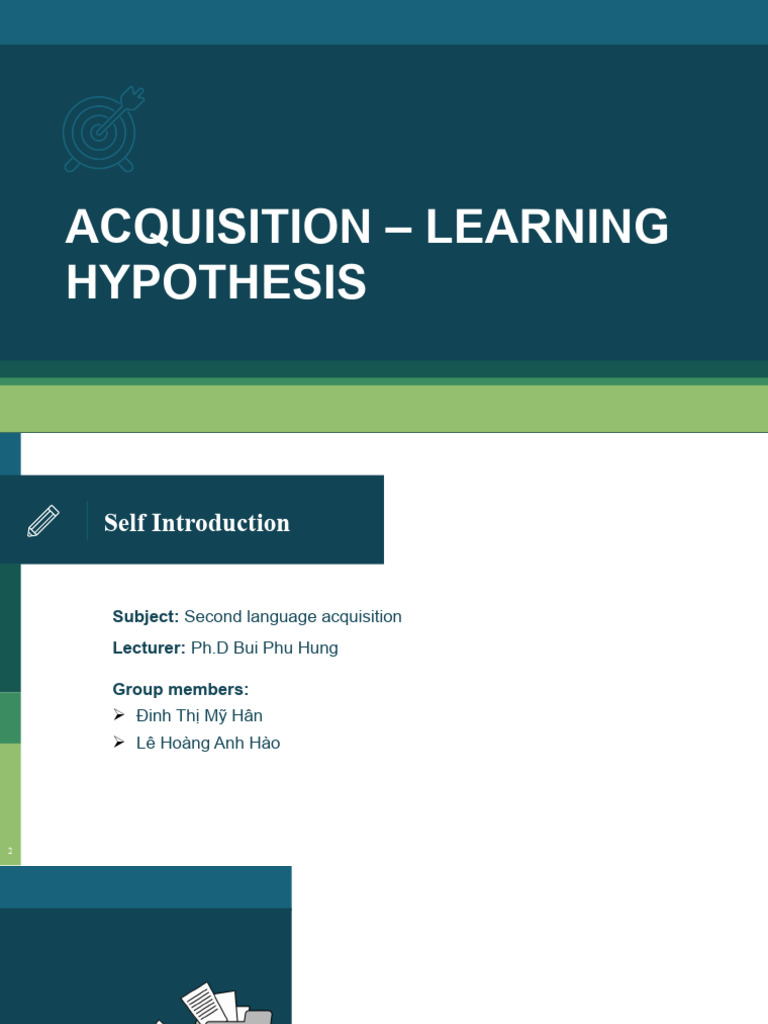 Midterm - Sla | PDF | Second Language Acquisition | Language Acquisition