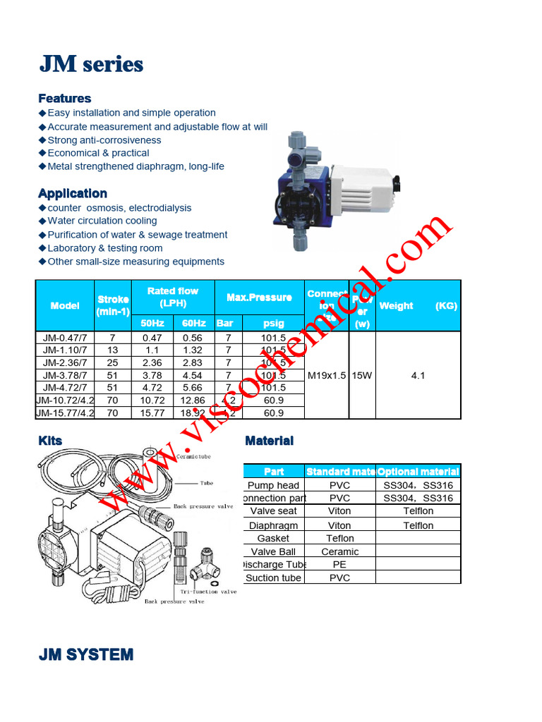 Brosur Ailipu JM | PDF | Valve | Chemical Engineering
