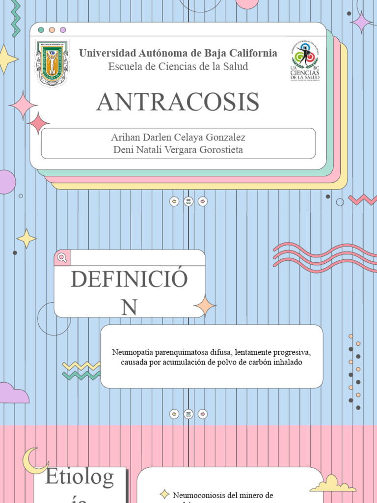 Antracosis: Causas, Síntomas y Diagnóstico | PDF | Ciencias de la Salud ...