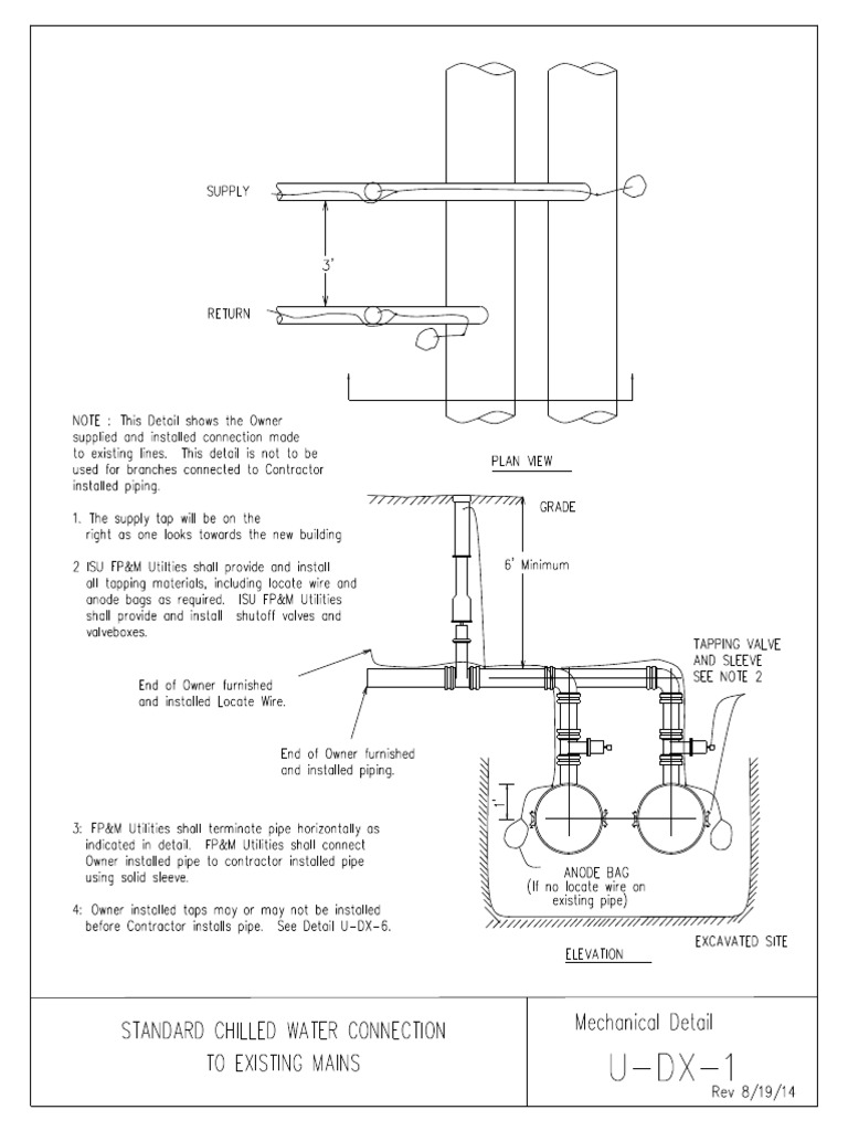 Chilled Water Details | PDF | Pipe (Fluid Conveyance) | Building Engineering