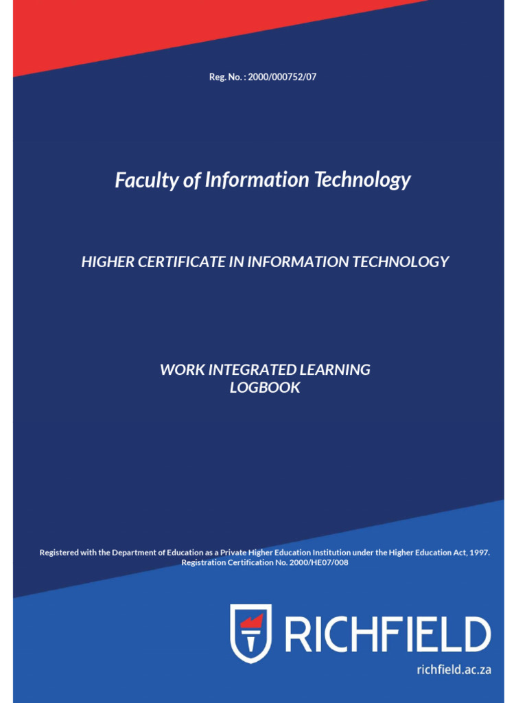 Hcit Wil Logbook Ver 2022 | PDF | Databases | Learning