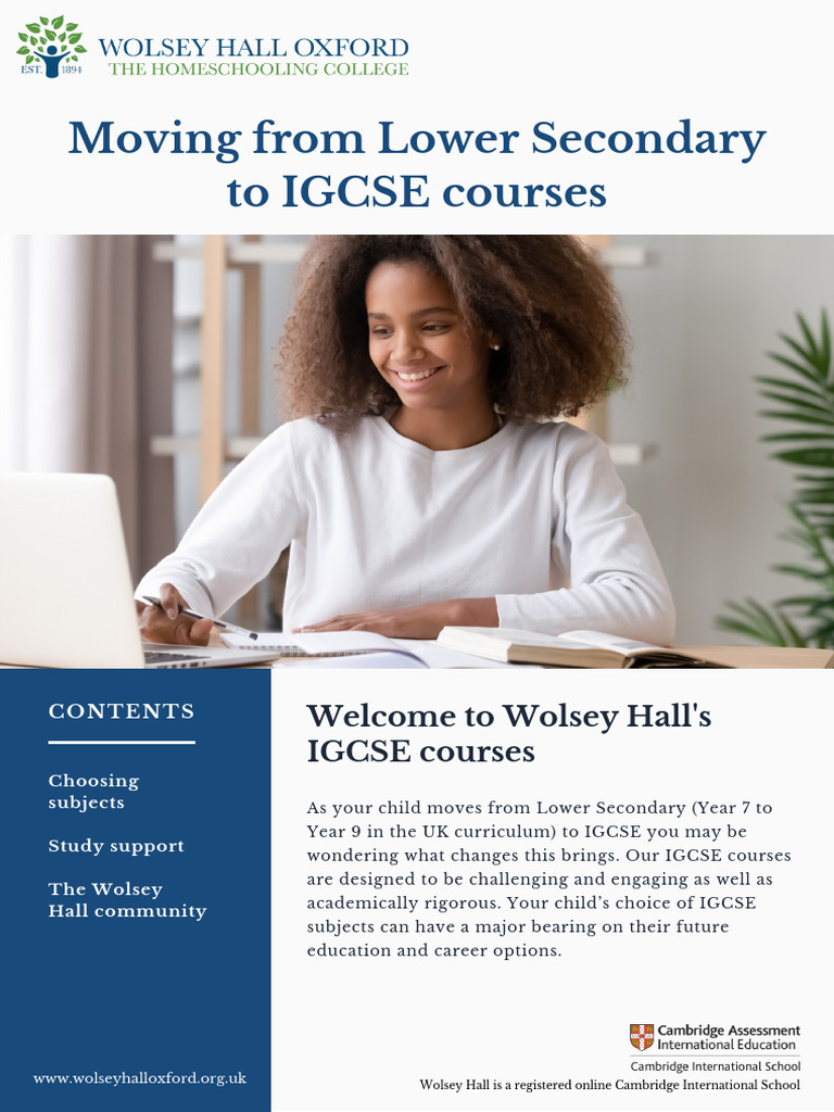 LS To IGCSE Brochure | PDF | Science | Mathematics