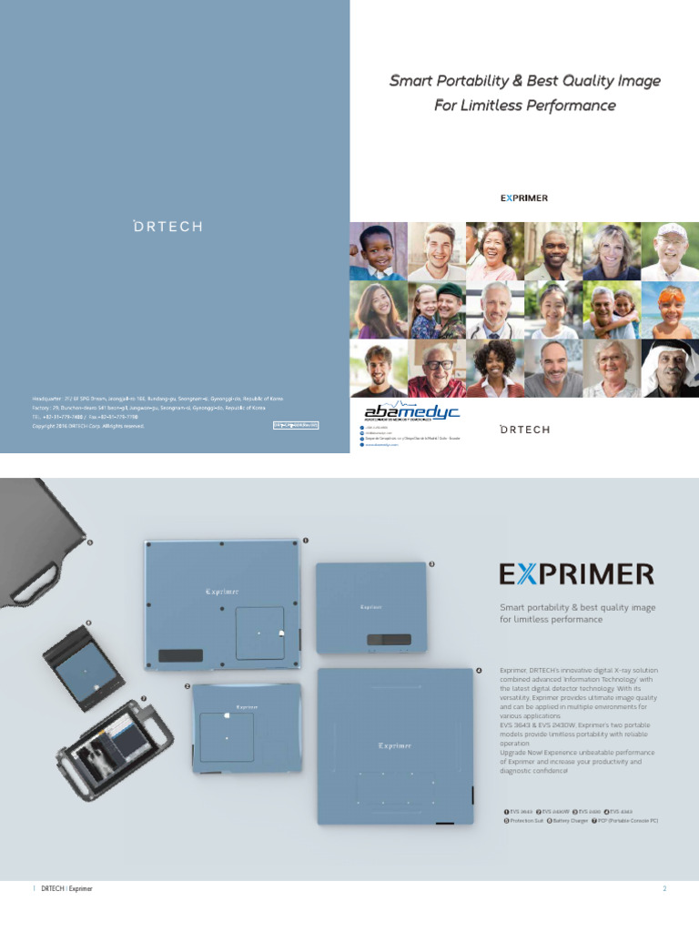 DR TECH - Brochure | PDF | Radiography | Computer Engineering
