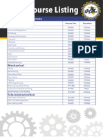 NATTB Trade Test Schedule 2025 | PDF | Secondary Sector Of The Economy ...