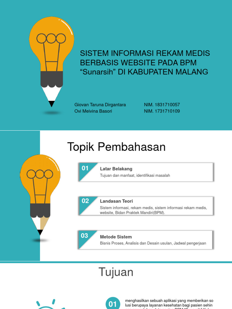 Presentasi Sempro Giovan Taruna Dirgantara - Ovi Meivina Basori | PDF