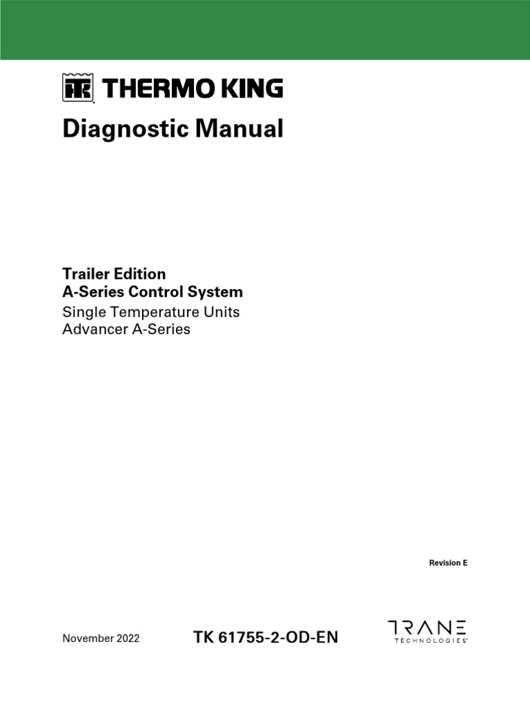 TK 61755-2-OD-EN A-Series Control System Single Temperature Units RevE ...