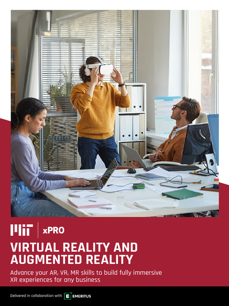 Brochure MIT xPRO ARVR 04-08-23 - V26 | PDF | Virtual Reality ... Brochure MIT xPRO ARVR 04-08-23 - V26 | PDF | Virtual Reality ...