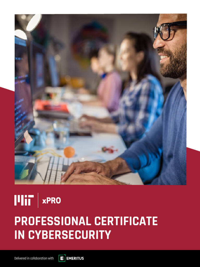 Brochure - MIT - xPRO - Cybersecurity Professional Certificate - 28-07 ...