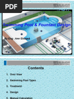 Swimming Pool Calculation | PDF | Swimming Pool | Pump