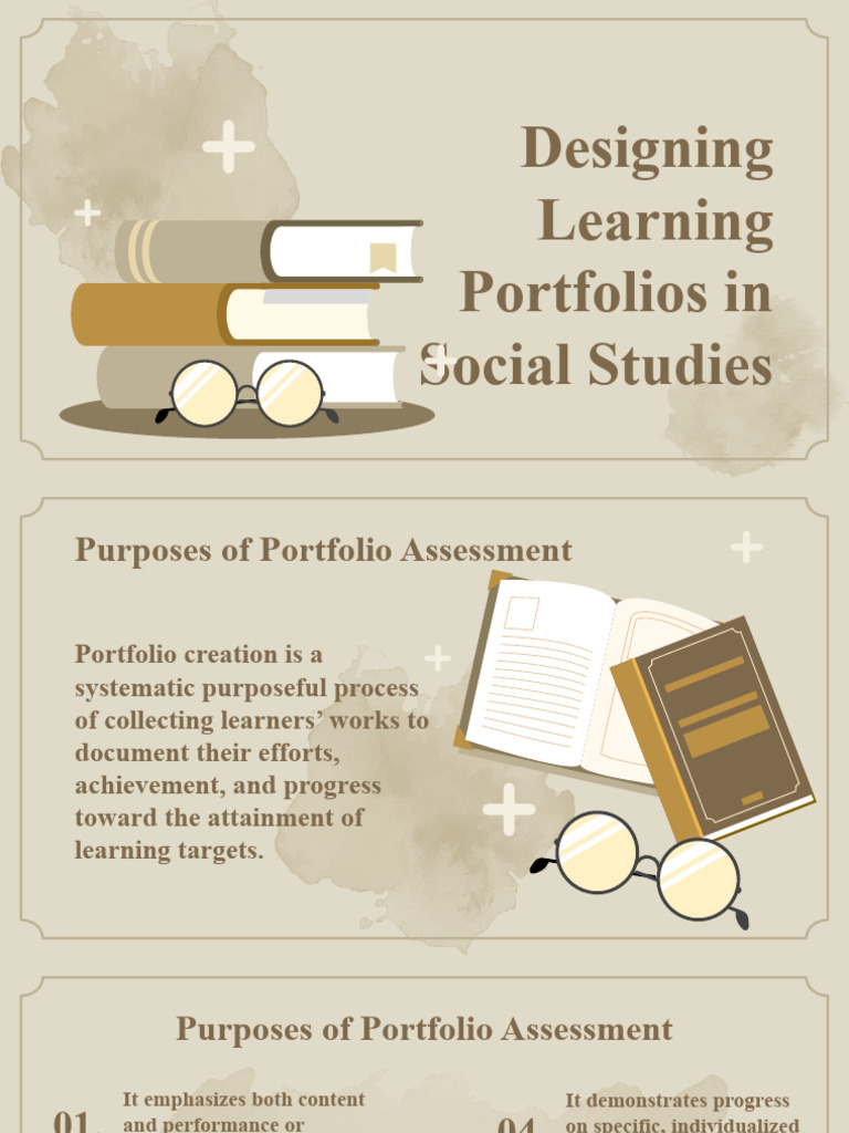 Designing Learning Portfolios in Social Studies | PDF | Educational Assessment | Human Communication