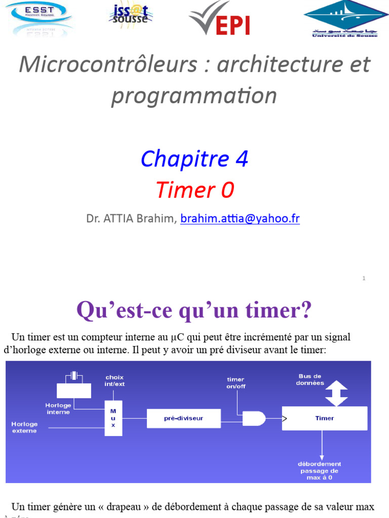 TIMER0 | PDF | Informatique | Informatique