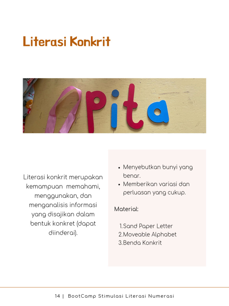 Modul - 2 Literasi Konkrit | PDF