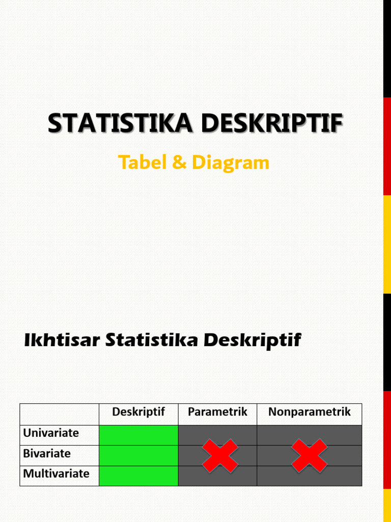 PERT04 Statistika Deskriptif Tabel Dan Diagram | PDF | Memasak, Makanan ...