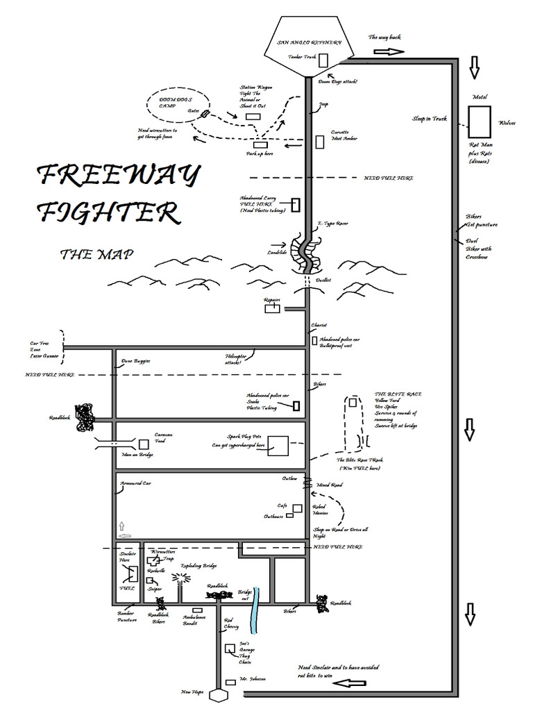 freeway fighter map Eric Steele | PDF
