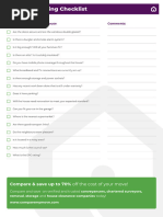 Roller Shutter Inspection Checklist | PDF | Door | Roof
