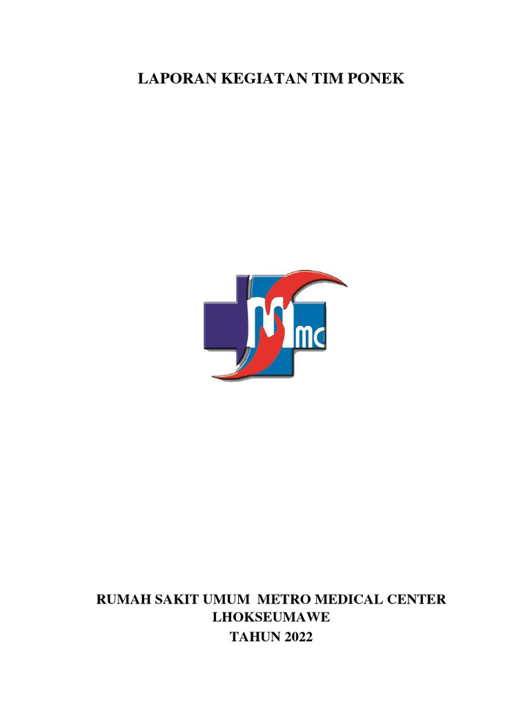 Laporan PONEK RS Metro 2022 | PDF