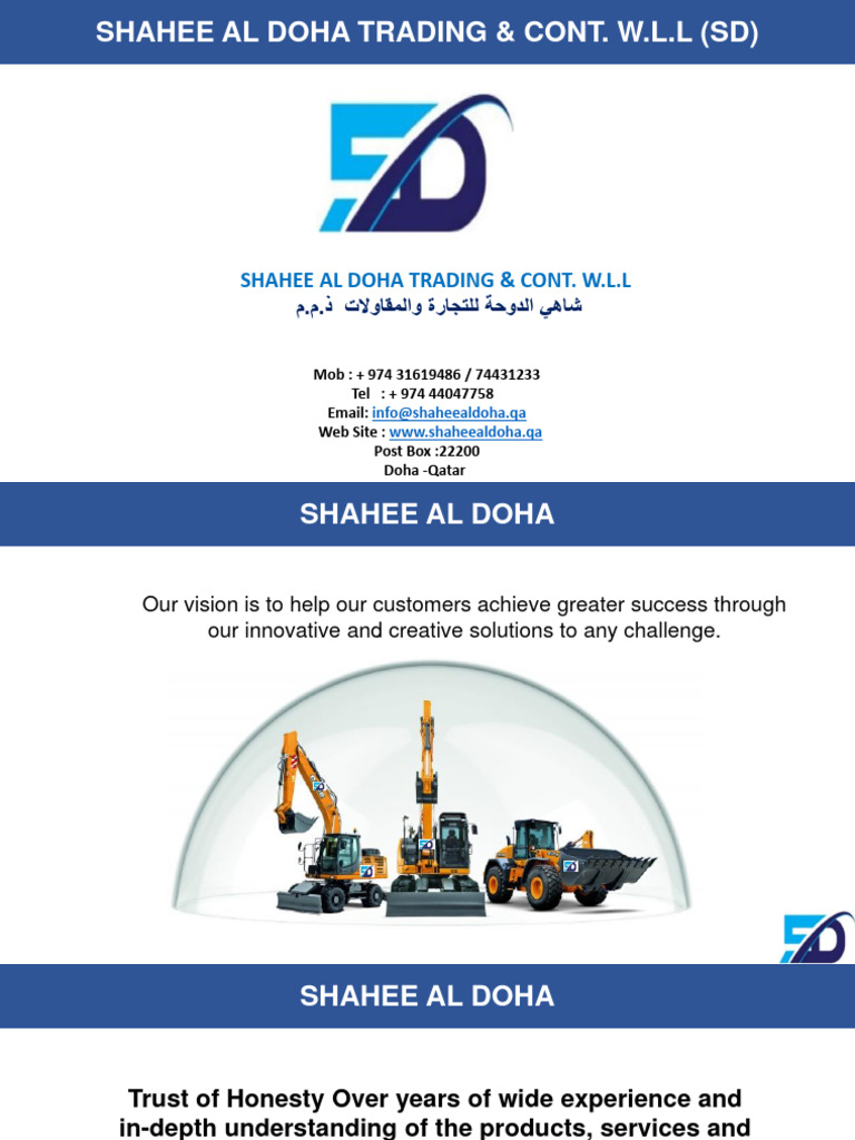 Shahee Al Doha Profile | PDF